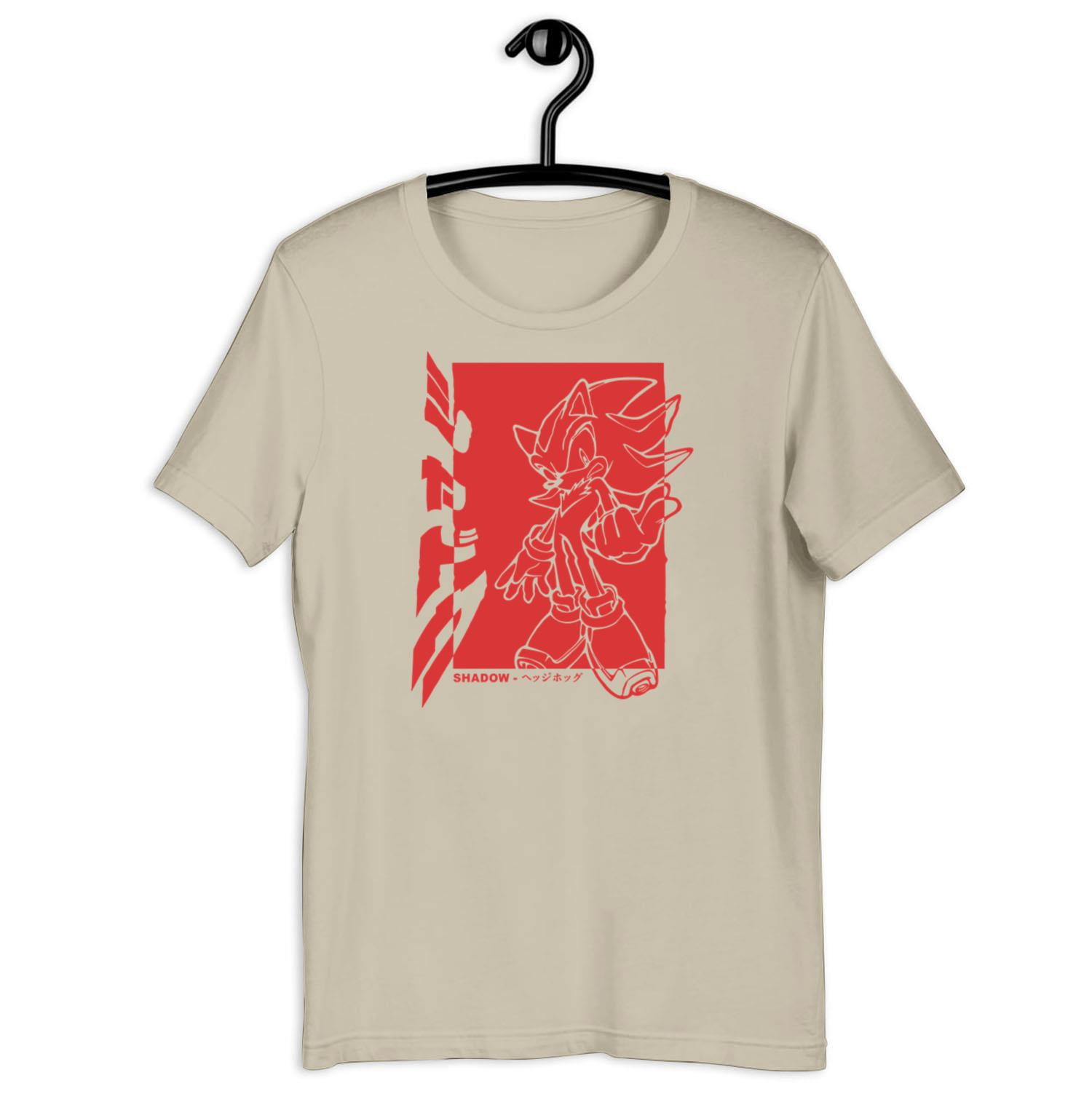 SONIC HEDGEHOG SHIRT Sonic Shadow Knuckles Tails Birthday Gift For ...