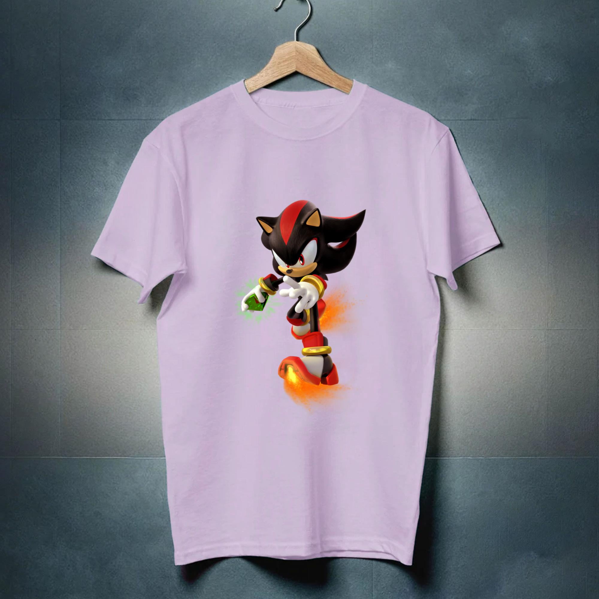 SONIC HEDGEHOG SHIRT Sonic Shadow Knuckles Tails Birthday Gift For ...