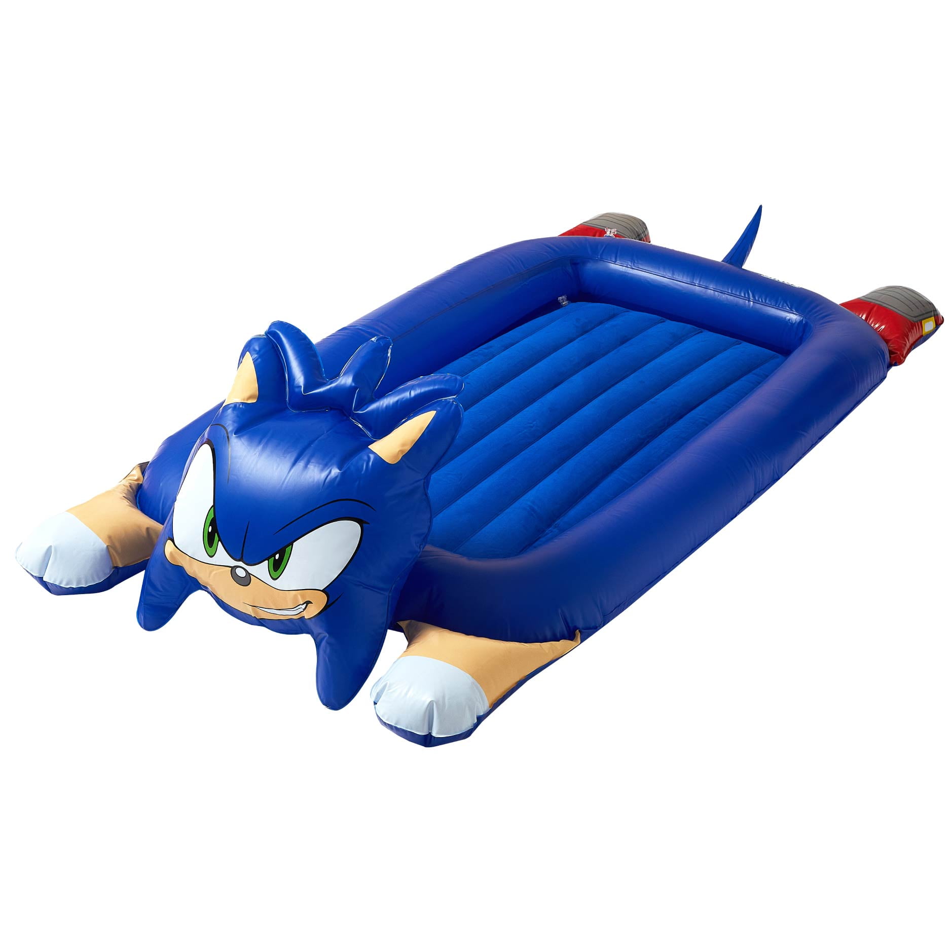 Sonic the Hedgehog Inflatable Portable Kids Travel Bed - Walmart.com