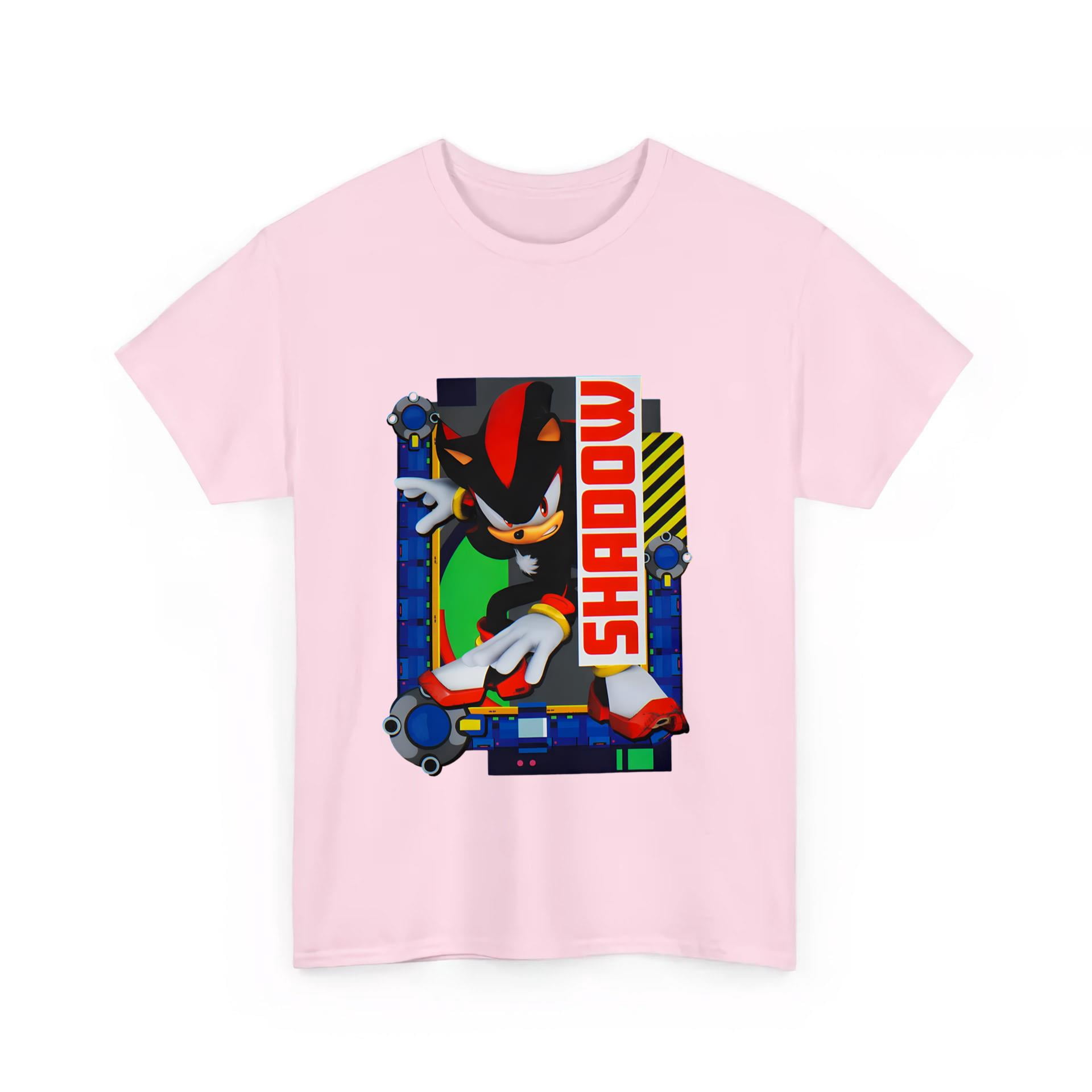 SONIC THE HEDGEHOG BOYS BLACK SHADOW CHARACTER GRAPHIC T-SHIRT ...