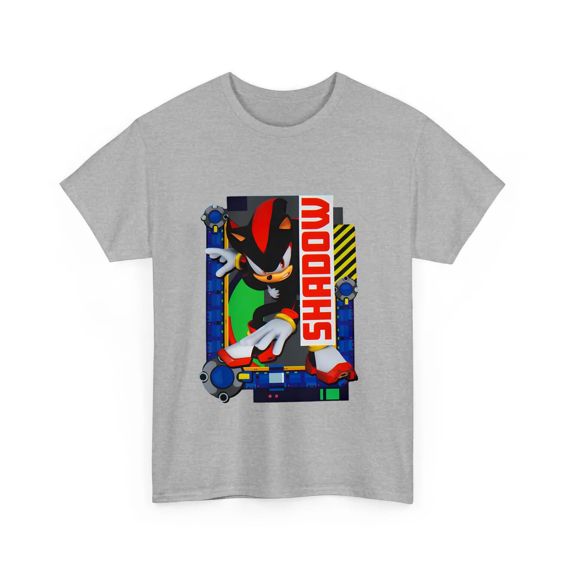 SONIC THE HEDGEHOG BOYS BLACK SHADOW CHARACTER GRAPHIC T-SHIRT ...