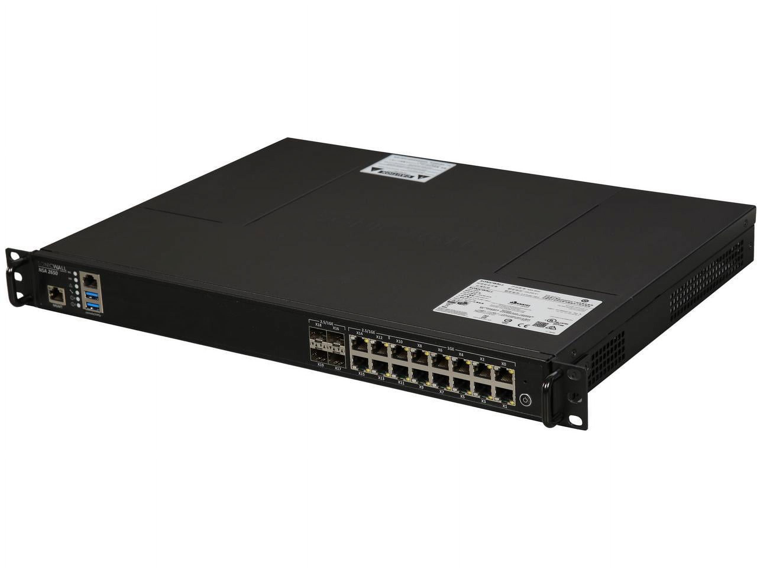 SonicWall NSA 2650 High Availability Network Security/Firewall ...