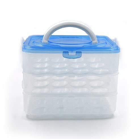 SONIQE Egg Box 36 Grid Plastic Egg Tray Box Holder Basket Stand ...