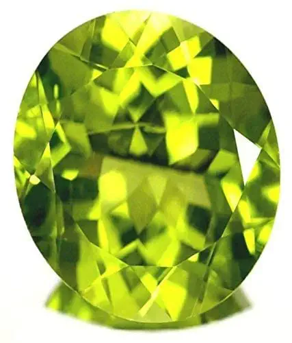 SONIYA GEMS 9.25 Ratti 8.00 Carat Lab Certified Peridot Stone Gemstone with Lab Certificate ...