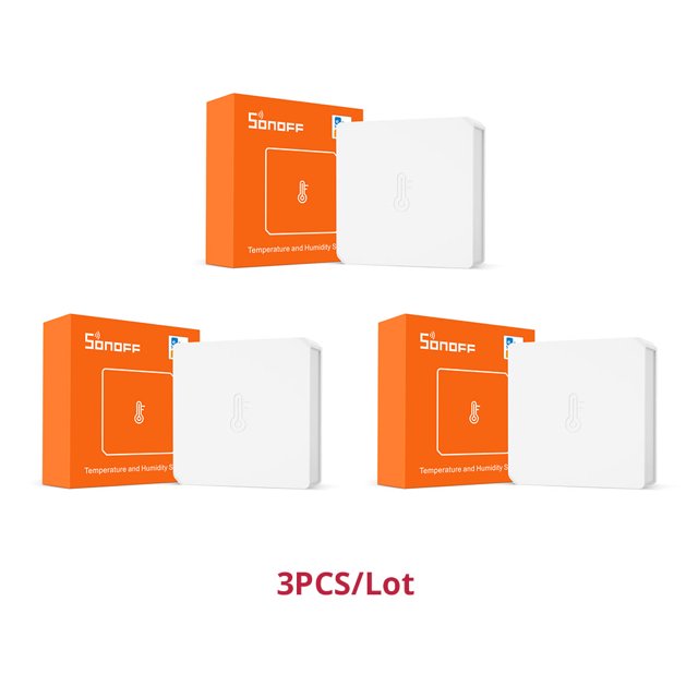 SONOFF SNZB-02 ZigBee Mini Indoor Temperature and Humidity Sensor for ...