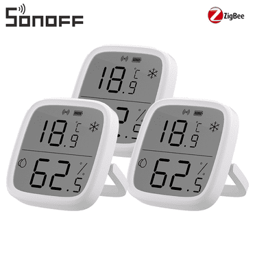 Tuya Wifi Temperature Humidity Sensor Zigbee Indoor Thermometer Smart ...