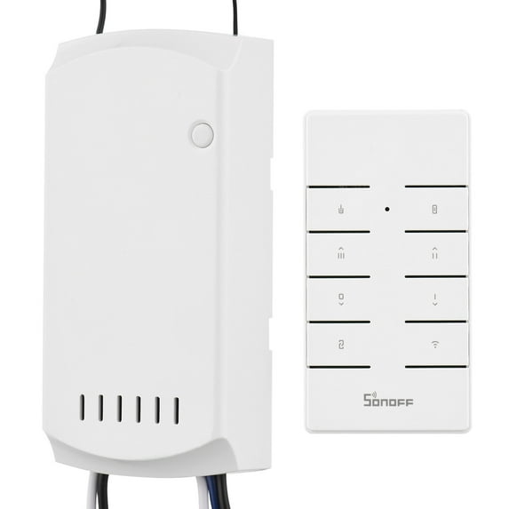SONOFF iFan04-H Wi-Fi Smart Ceiling Fan with Light Remote Control Kit ...