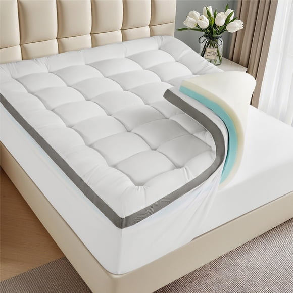 2" Memory Foam Mattress Toppers