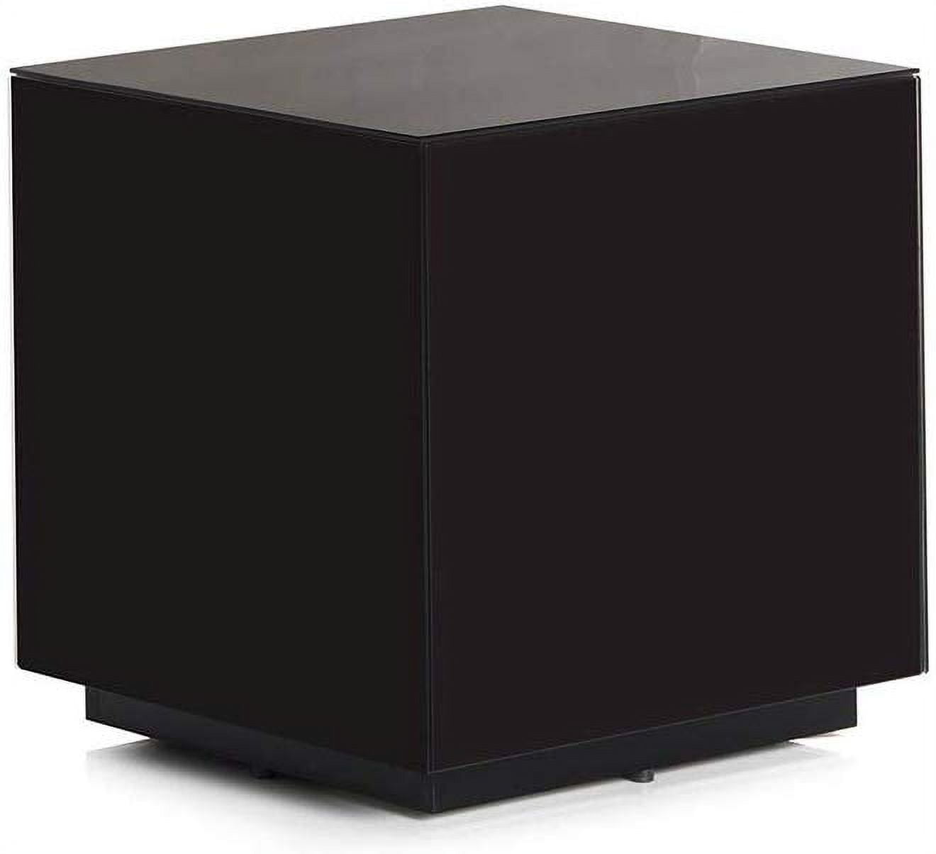 SONOROUS STB-45 All Glass Cube Side Table/Night Stand - Walmart.com