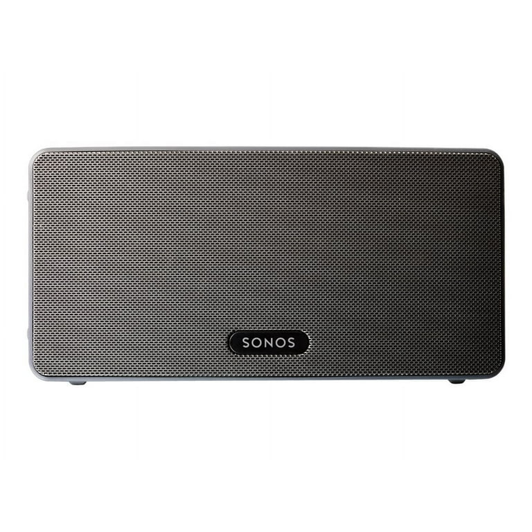 Sonos PLAY 3 Speaker wireless Ethernet Fast Ethernet Wi Fi 2 way black grille color graphite for Sonos PLAYBAR Walmart