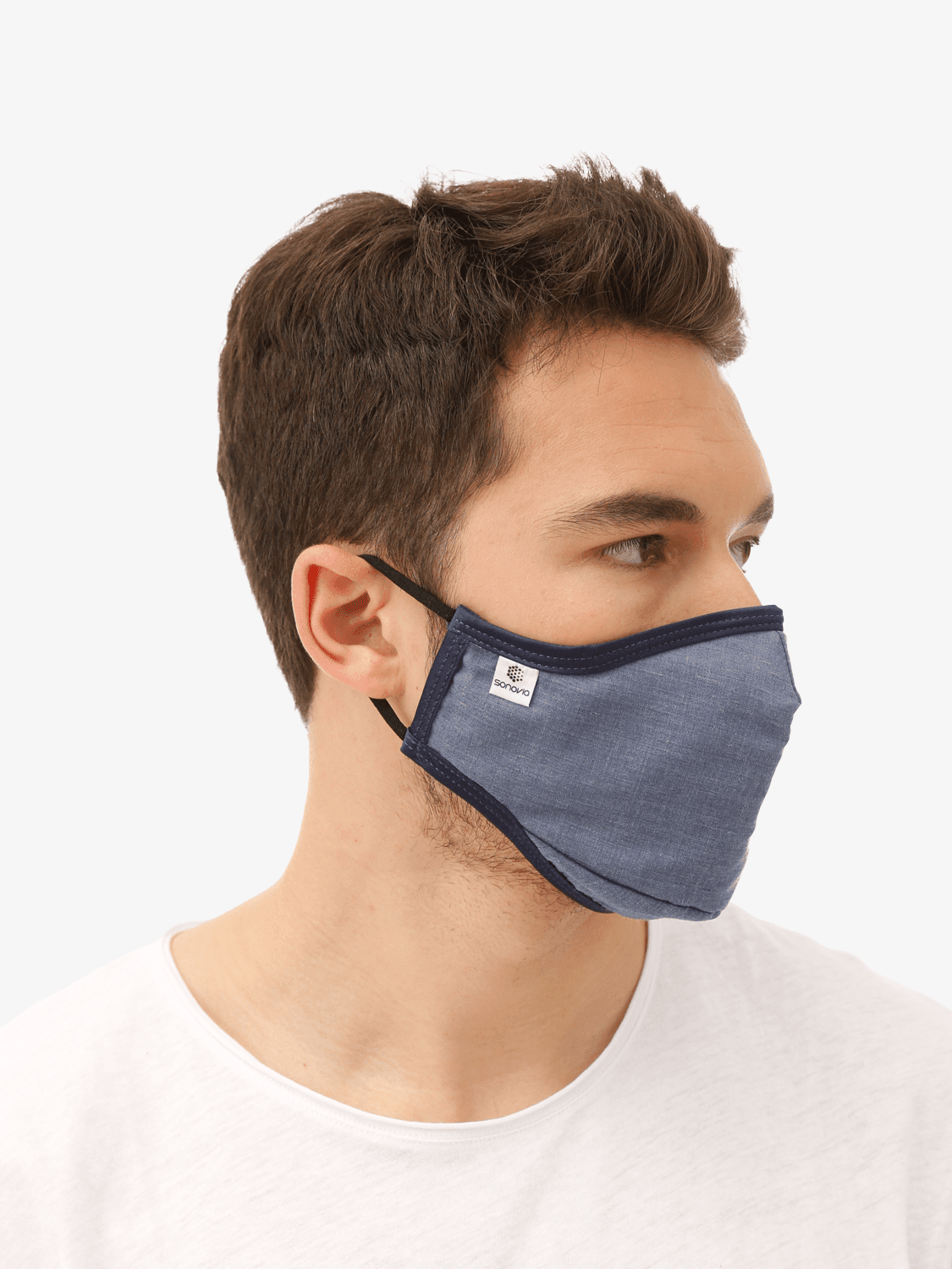 SONOVIA Pro Reusable Face Mask with Patented Breathable Fabric Flight ...