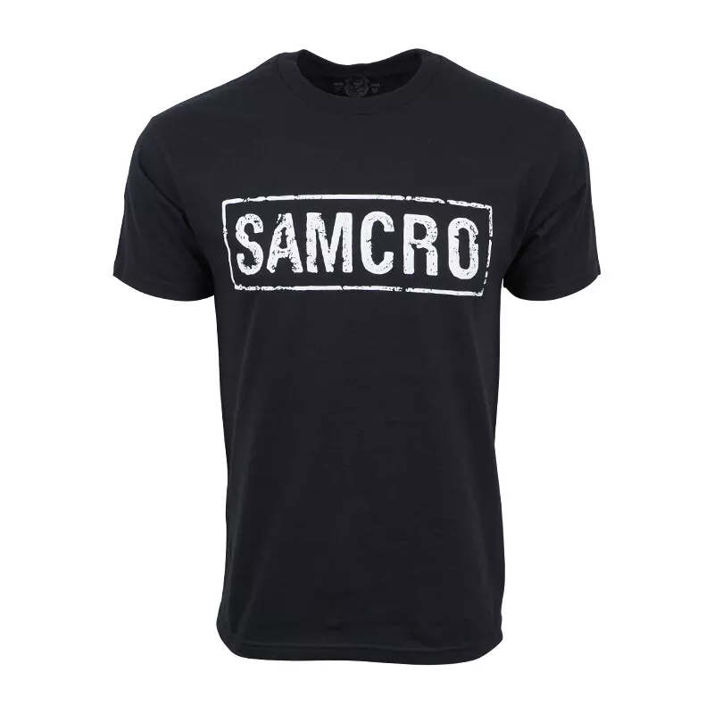 SONS OF ANARCHY SAMCRO MENS BLACK T SHIRT up to Size 4XL - Walmart.com