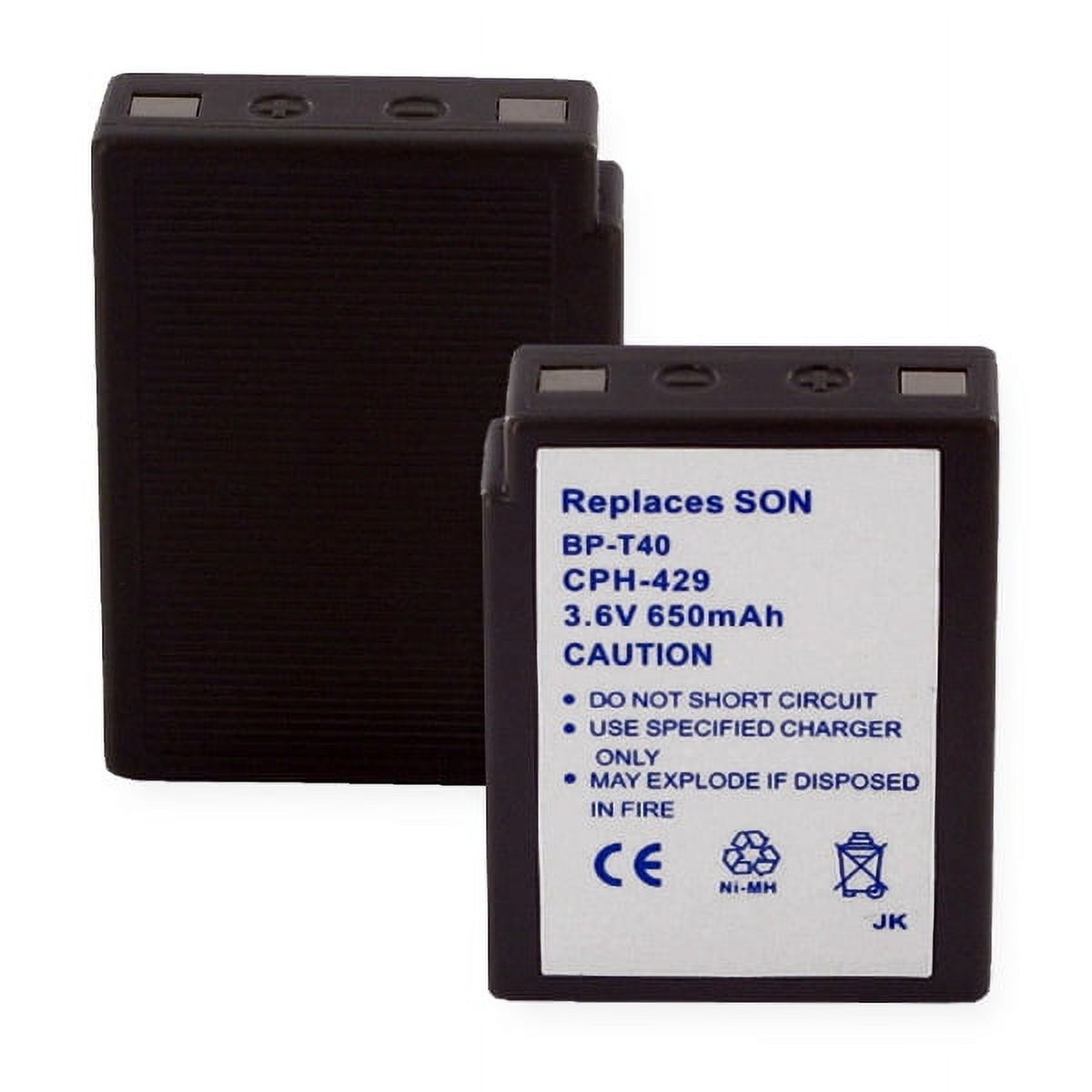 SONY BP-T40 NiMH 650mAh Cordless Battery - Walmart.com