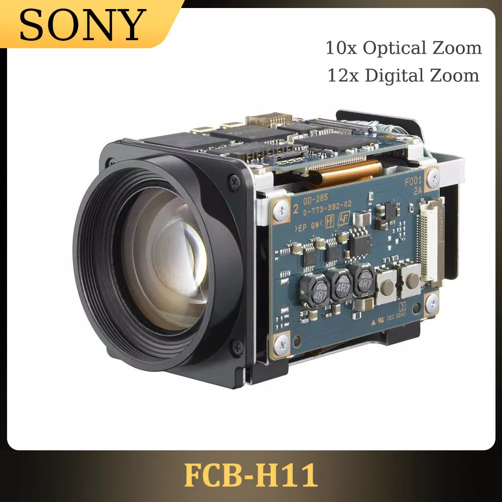 SONY FCB-H1110 Optical Zoom Camera Color Mini Analog HD Box Camera ...