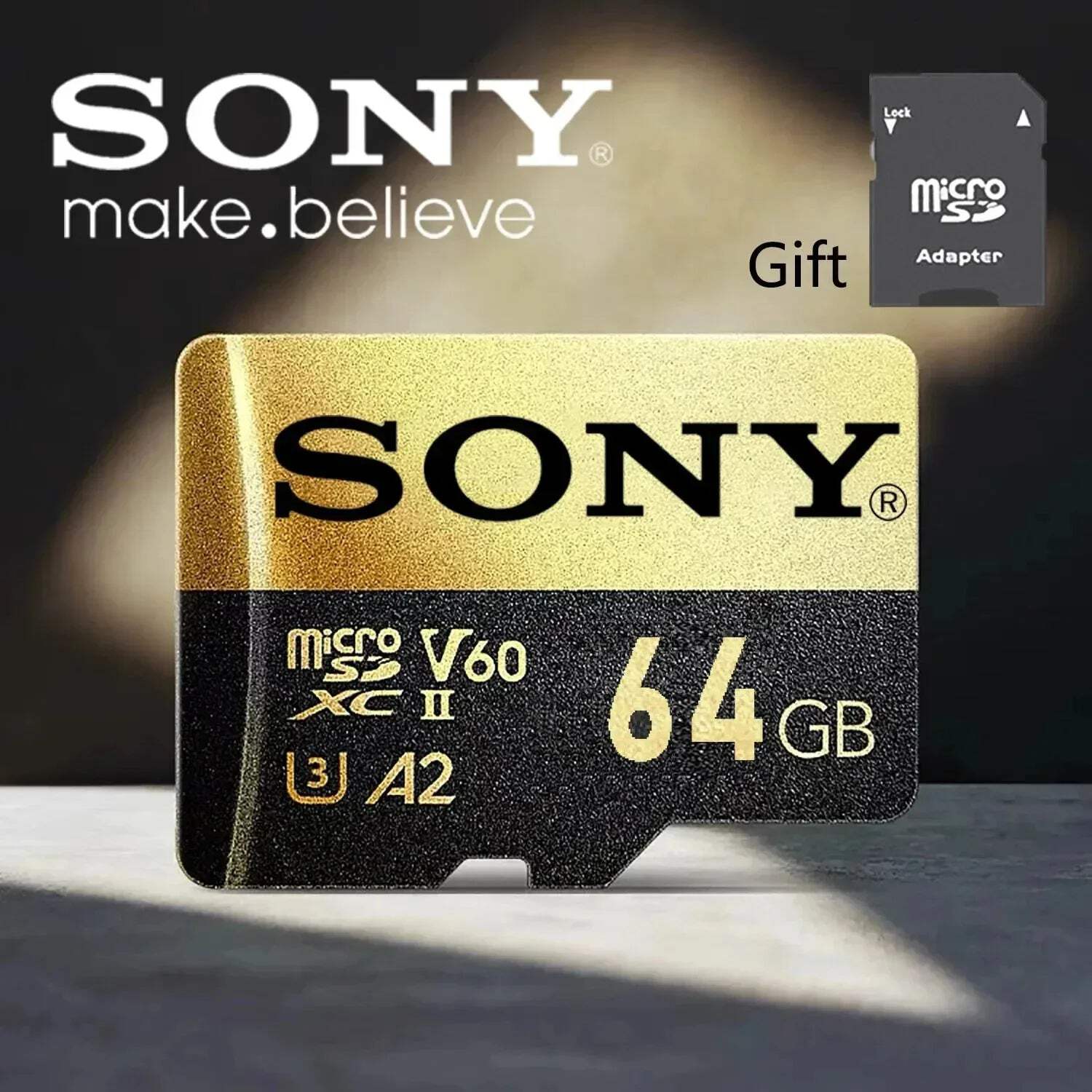 SONY Micro SD TF Card Mini 1TB Memory Card Class 128GB 256GB High Speed ...