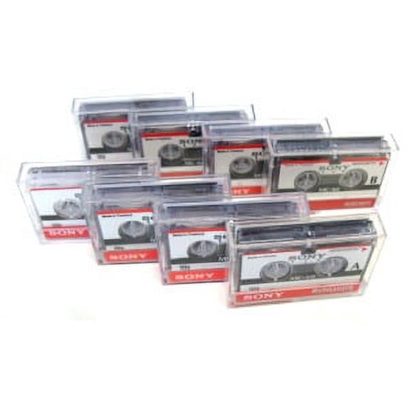 SONY Microcassette MC-60 Recording Tape** 8 PACK ** - Walmart.com
