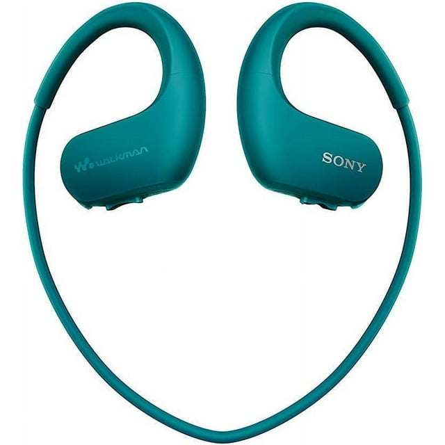 SONY Walkman 4GB headphone-integrated NW-WS413 (Blue) - Walmart.com