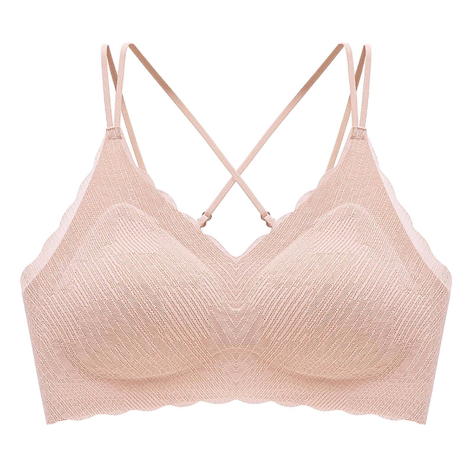 SOOMLON Bras for Women Push Up Push up Non Slip Lace Flower Beautiful ...