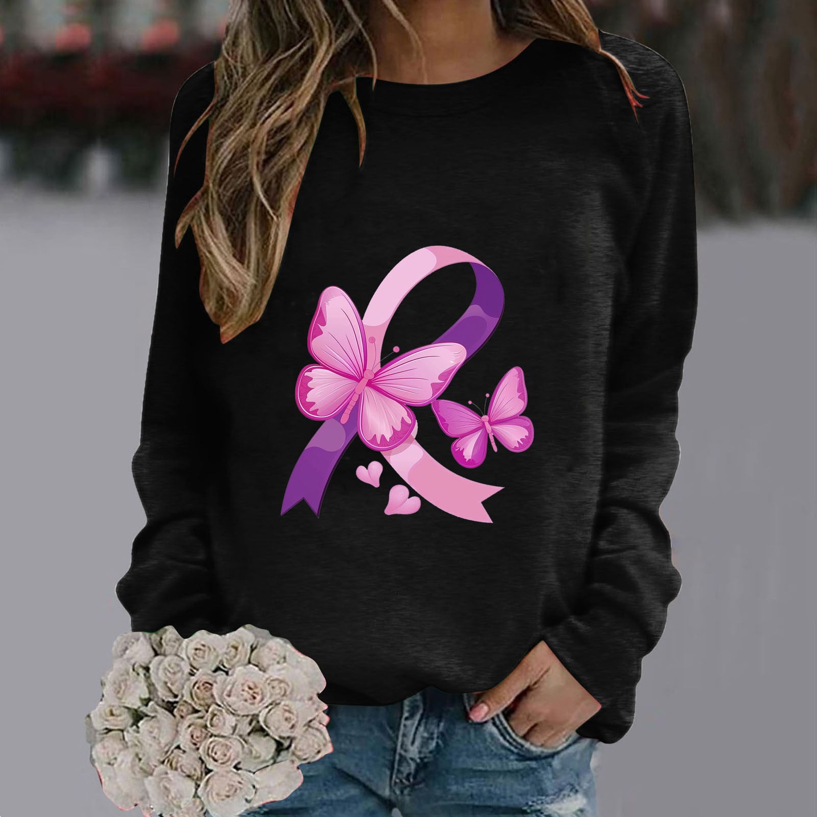SOOMLON Breast Cancer Clothing October Breast Cancer Awareness Month ...