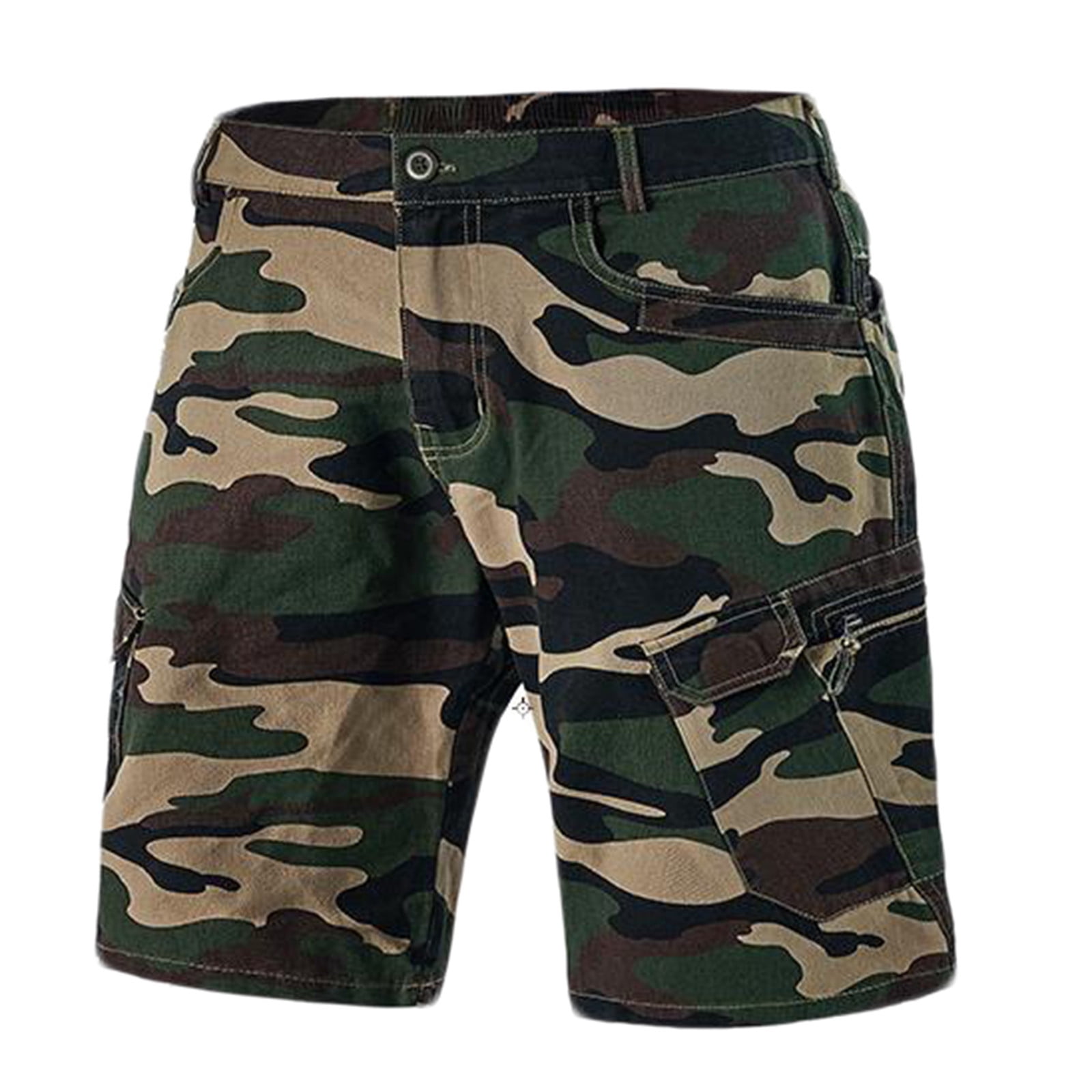 SOOMLON Cargo Shorts for Men Outdoor Cargo Shorts Pocket Comfy Shorts ...