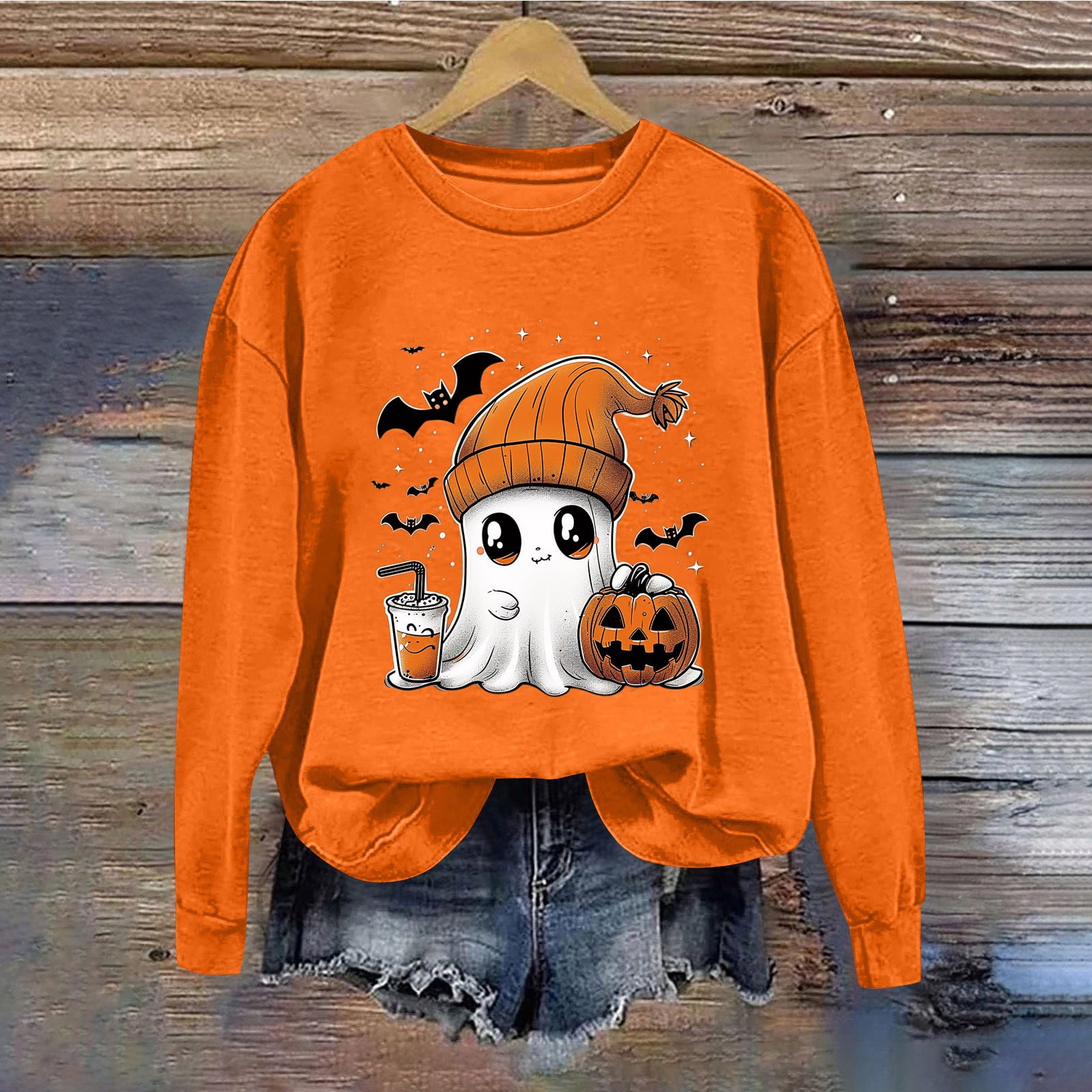 SOOMLON Funny Halloween Shirts for Women Halloween Witch T-Shirt Broom ...