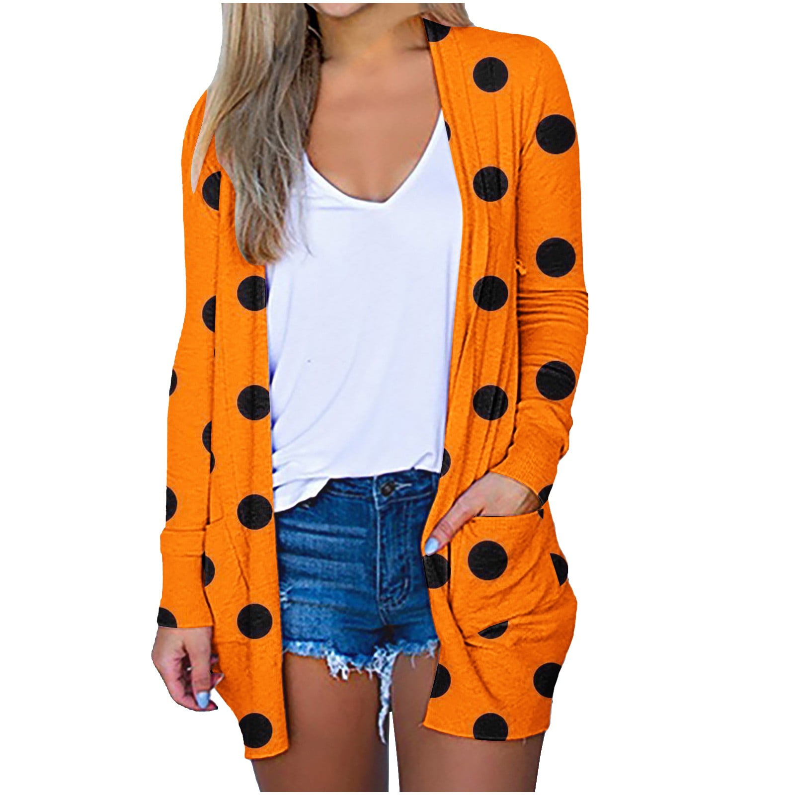 SOOMLON Womens Halloween Costumes Women Halloween Cardigan Long Sleeve ...
