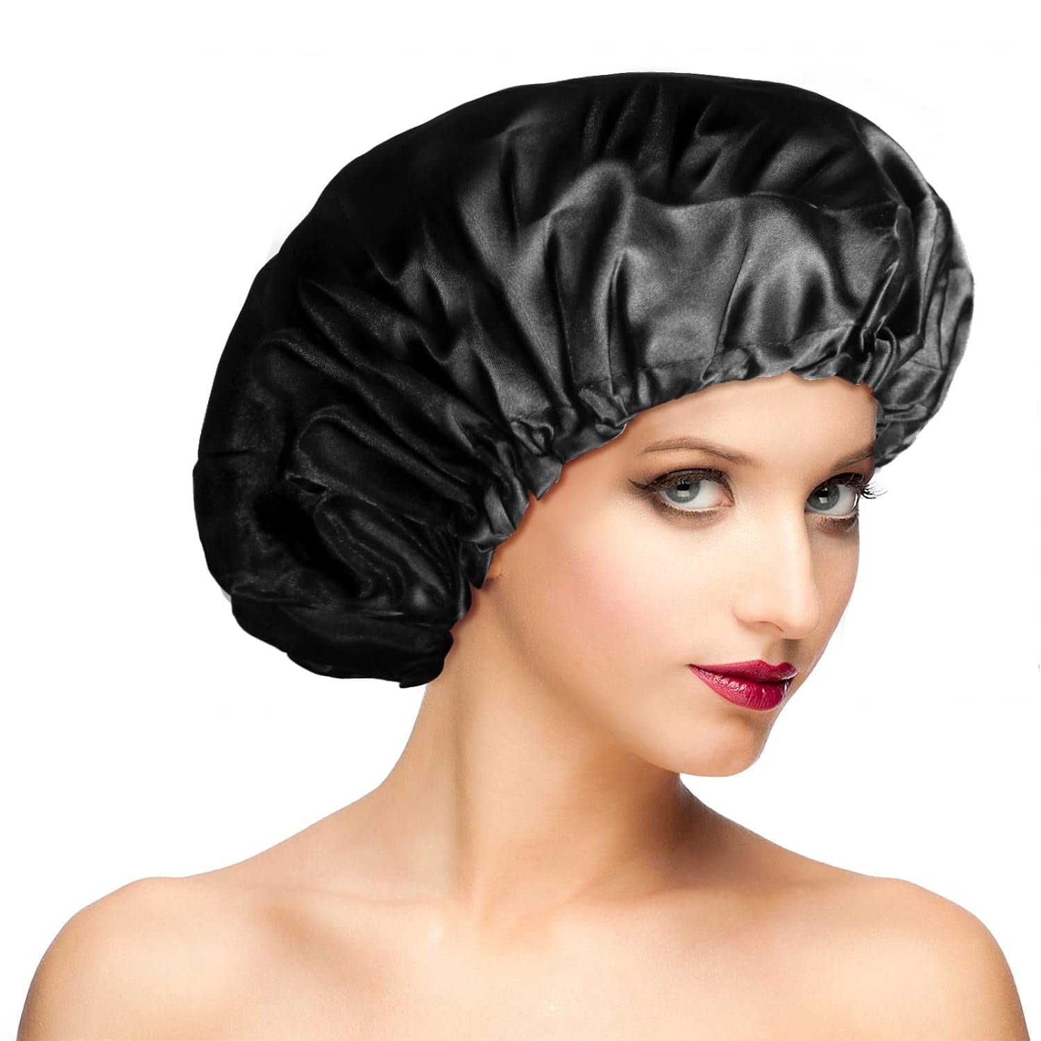 SOONEL Satin Bonnet Silk Bonnet Hair Bonnet for Sleeping Hair Bonnets ...