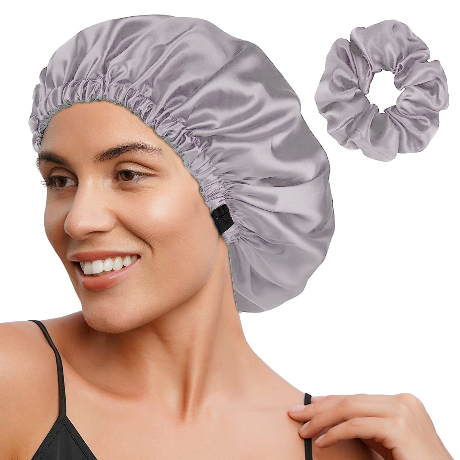 SOONEL Satin Bonnet Silk Bonnet Hair Bonnet for Sleeping Hair Bonnets ...