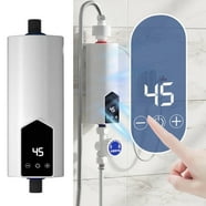 IFCOW 110V Instant Tankless Water Heater Faucet, Fast Heating, Kitchen & Bathroom, Electric ...