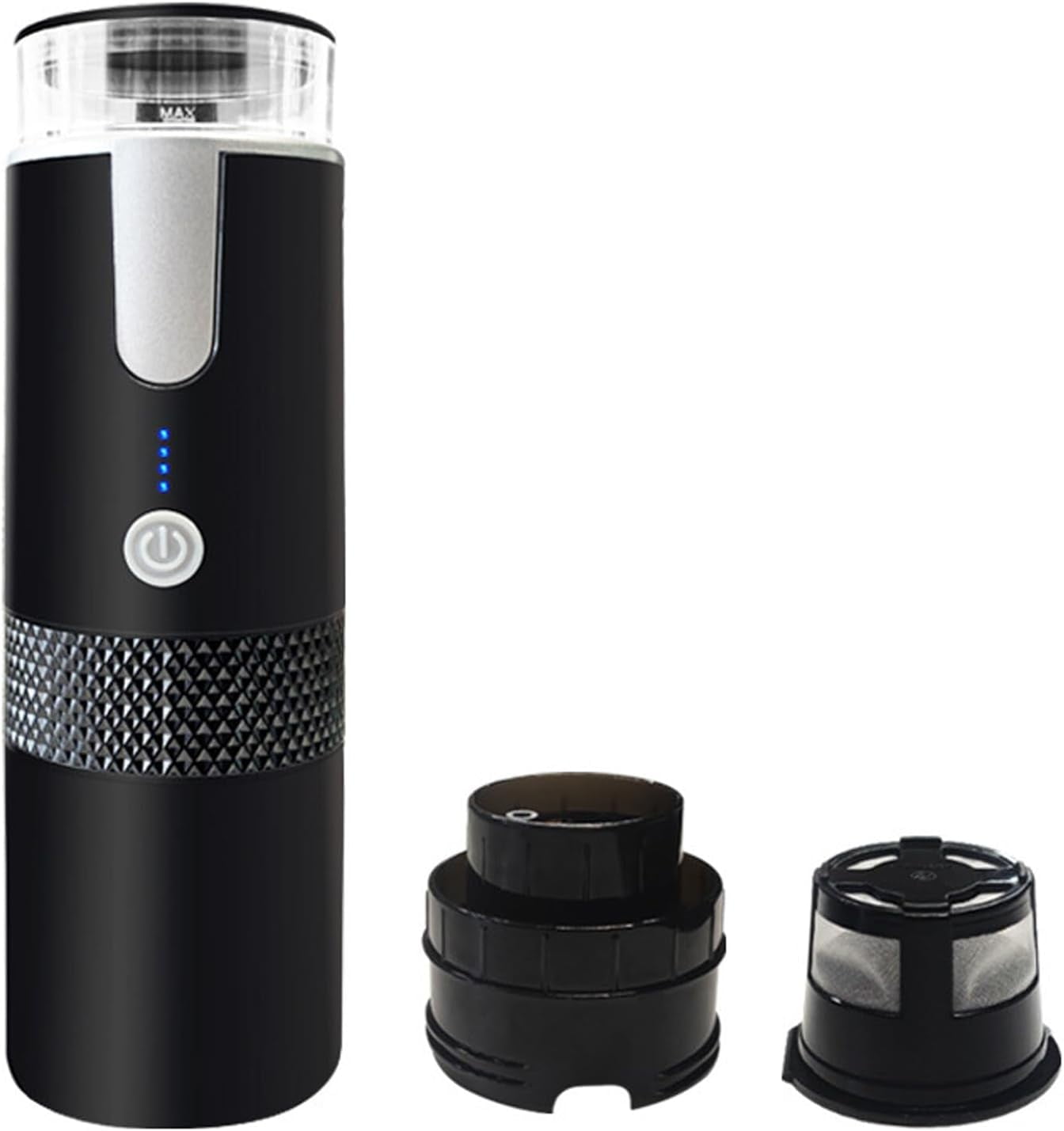 SOONHUA Car Electric Coffee Maker, Portable Rechargeable Office ...