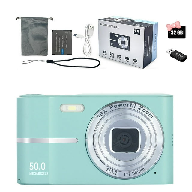 SOONHUA FHD 1080P 50MP Digital Camera 16X Zoom Autofocus Point and ...