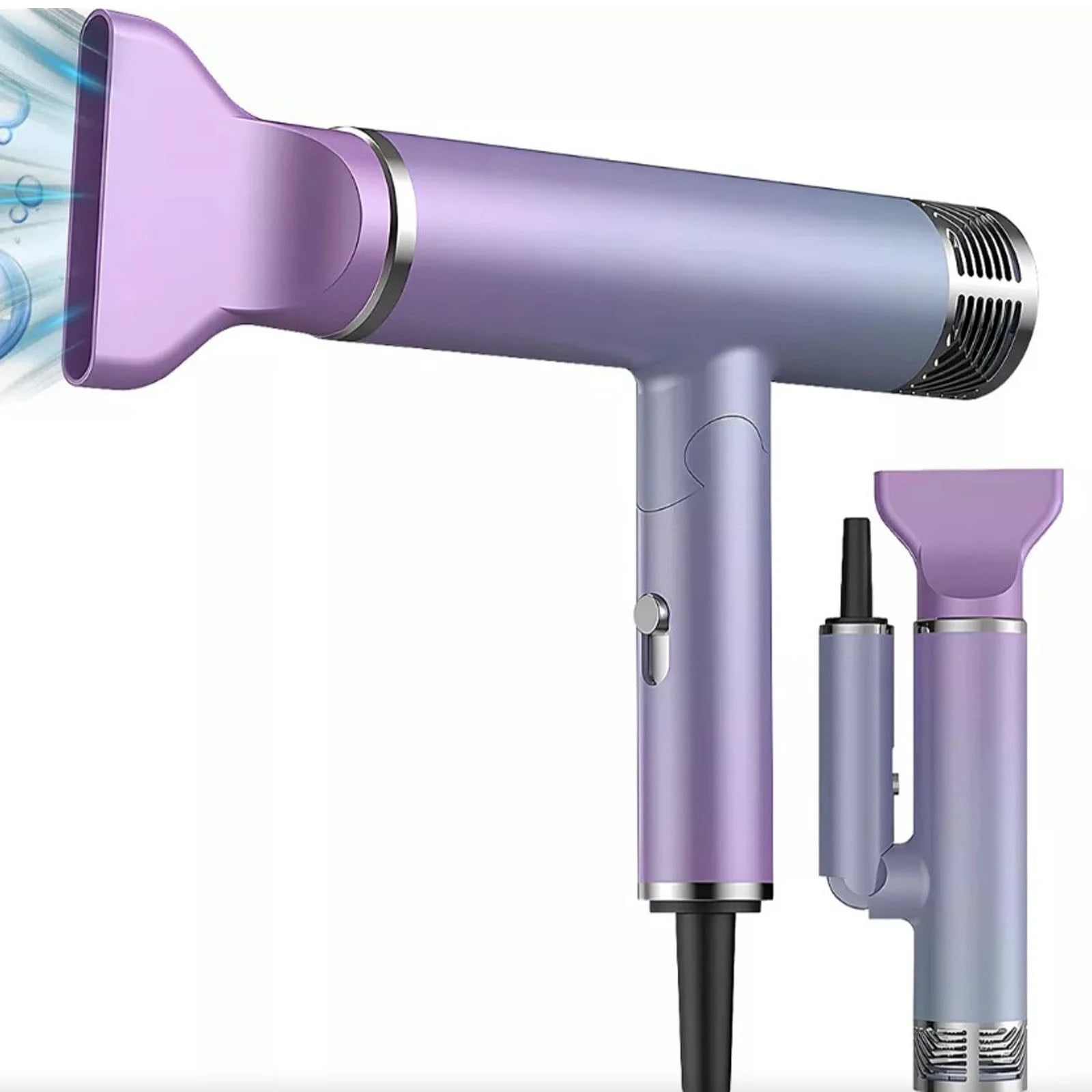 SOONHUA Foldable Hair Dryer, Powerful Ionic Blow Dryer for Fast Drying ...