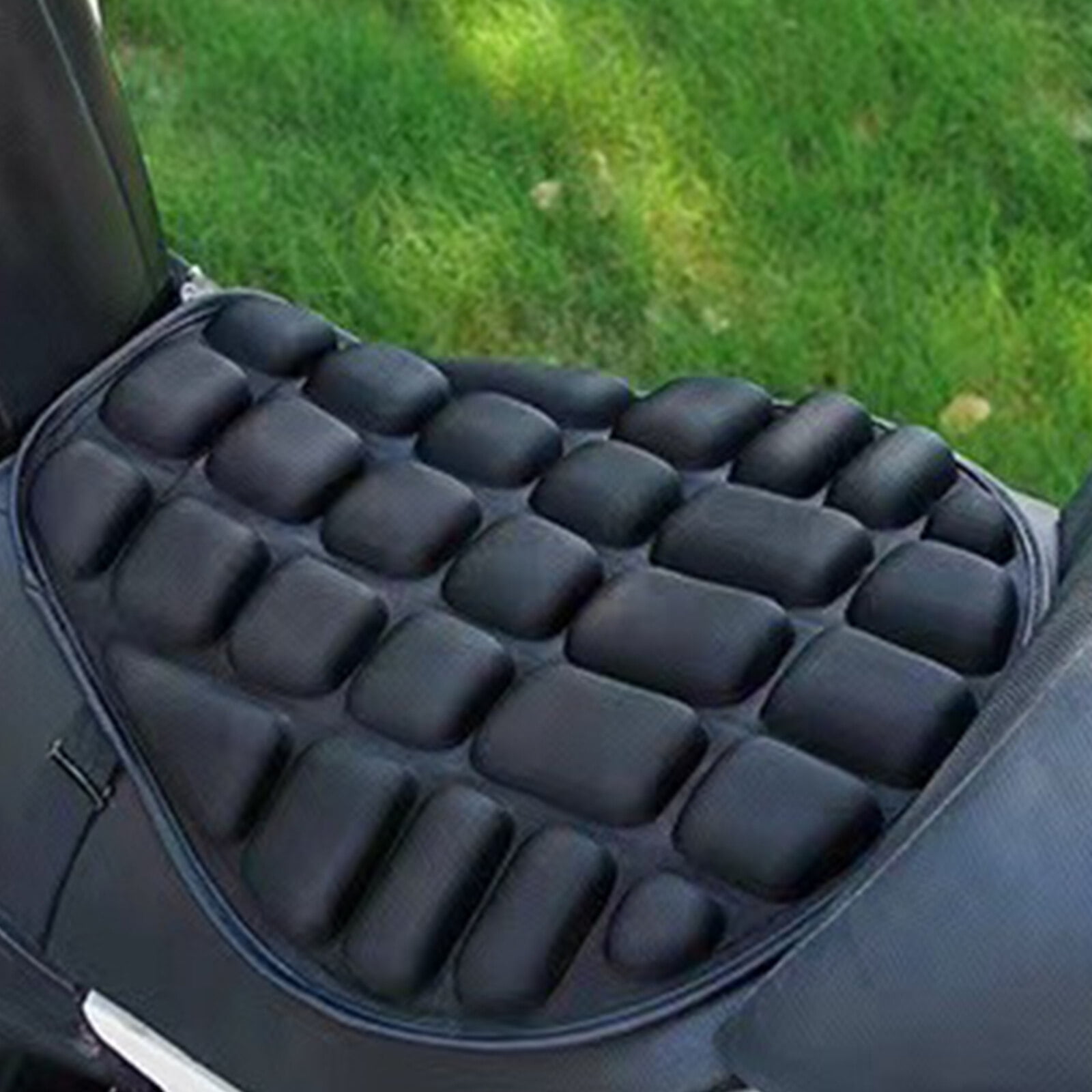 SOONHUA Motorcycle Air Cushion Seat Pad, Pressure Relief Ride ...