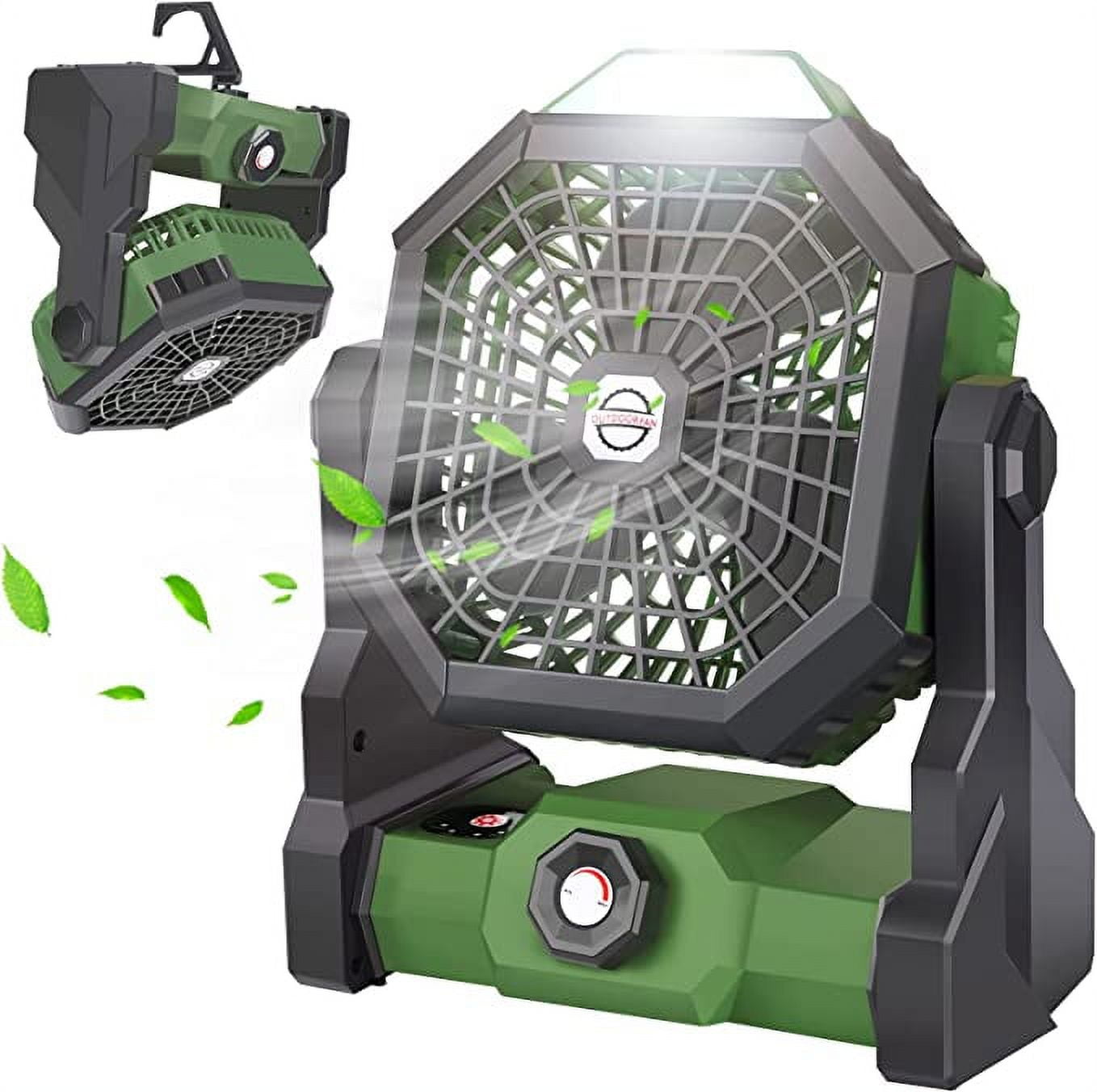 Soonhuacamping Fan Rechargeable 7800mah Portable Battery Operated