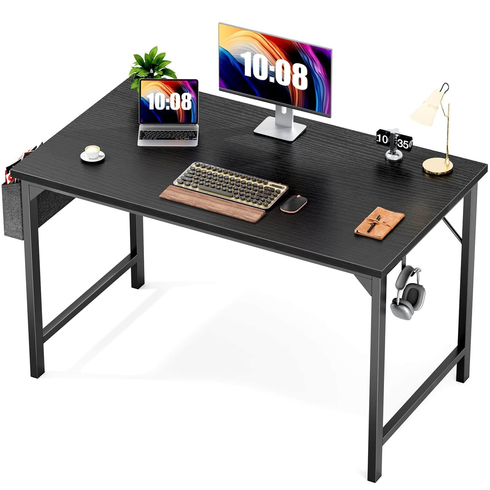 Soontrans Foldable Laptop Desk, Adjustable Tray with Holder Slots ...