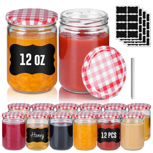 Pint Jars with Lids