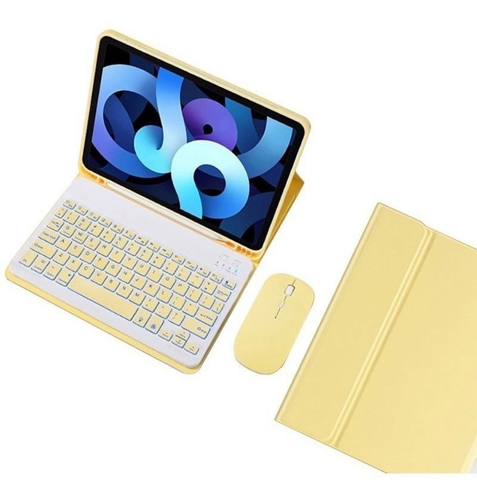 SOOPE Backlit Keyboard Case with Mouse compatible with iPad Air 4 (10.9 ...