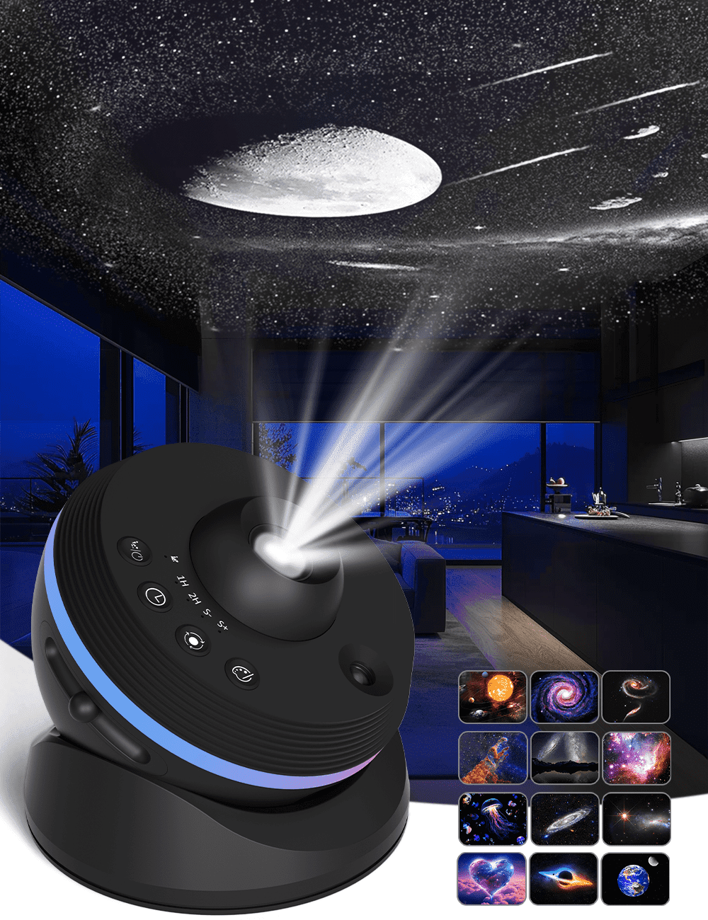 SOOPE Star Light Projector Starry Night Light, Planetarium Galaxy ...