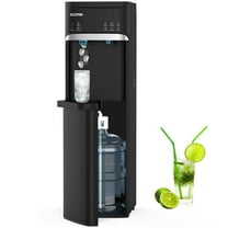 VECYS 3-in-1 Water Dispenser with Ice Maker, 27LBS Daily Ice, Hot/Cold ...