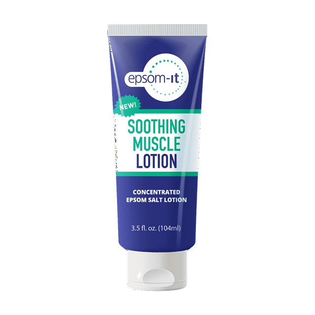 SOOTHING MUSCLE LOTION TUBE: Concentrated Magnesium Sulfate Cream ...