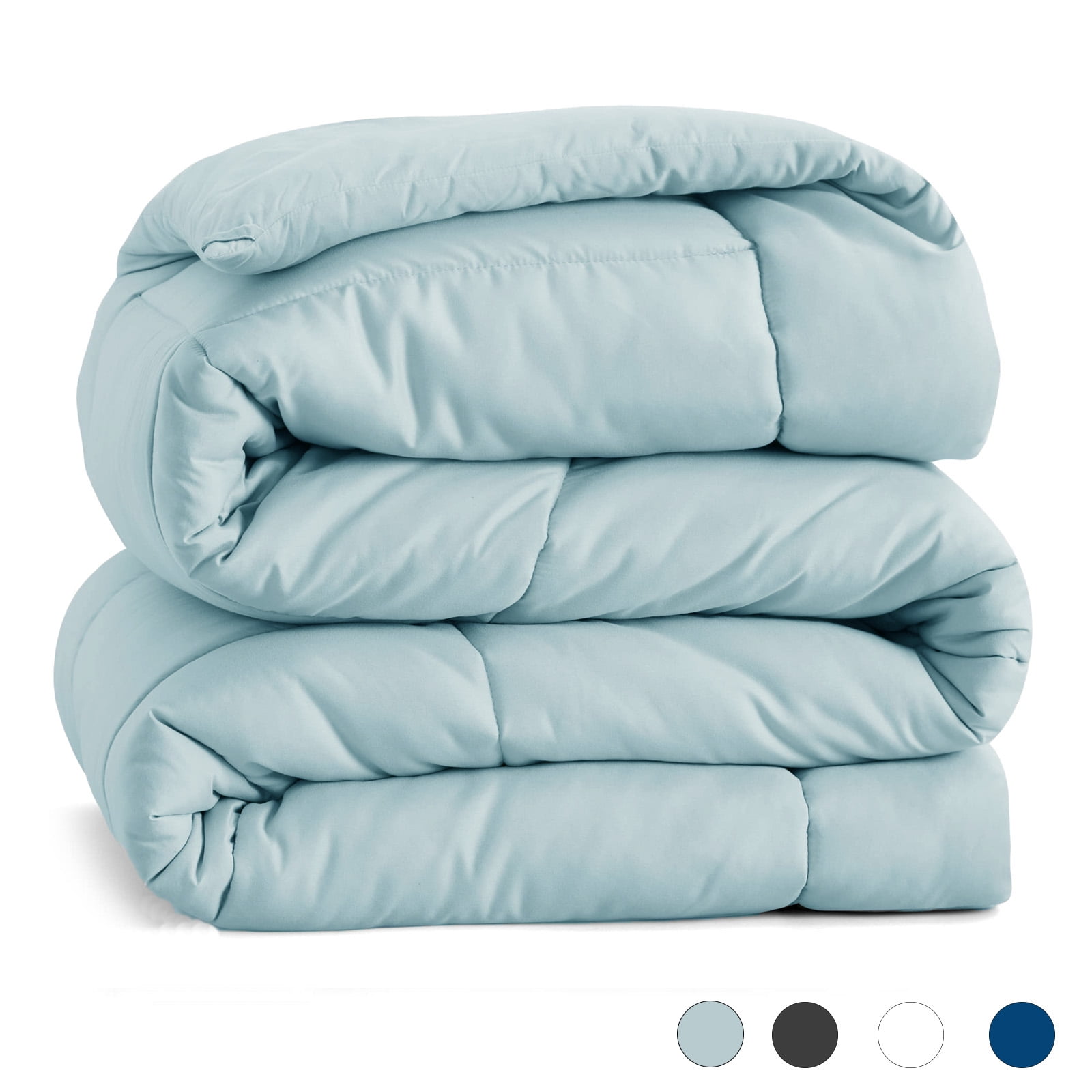 SOPAT All Season Down Alternative Comforter Hotel Luxury Quilted Duvet ...