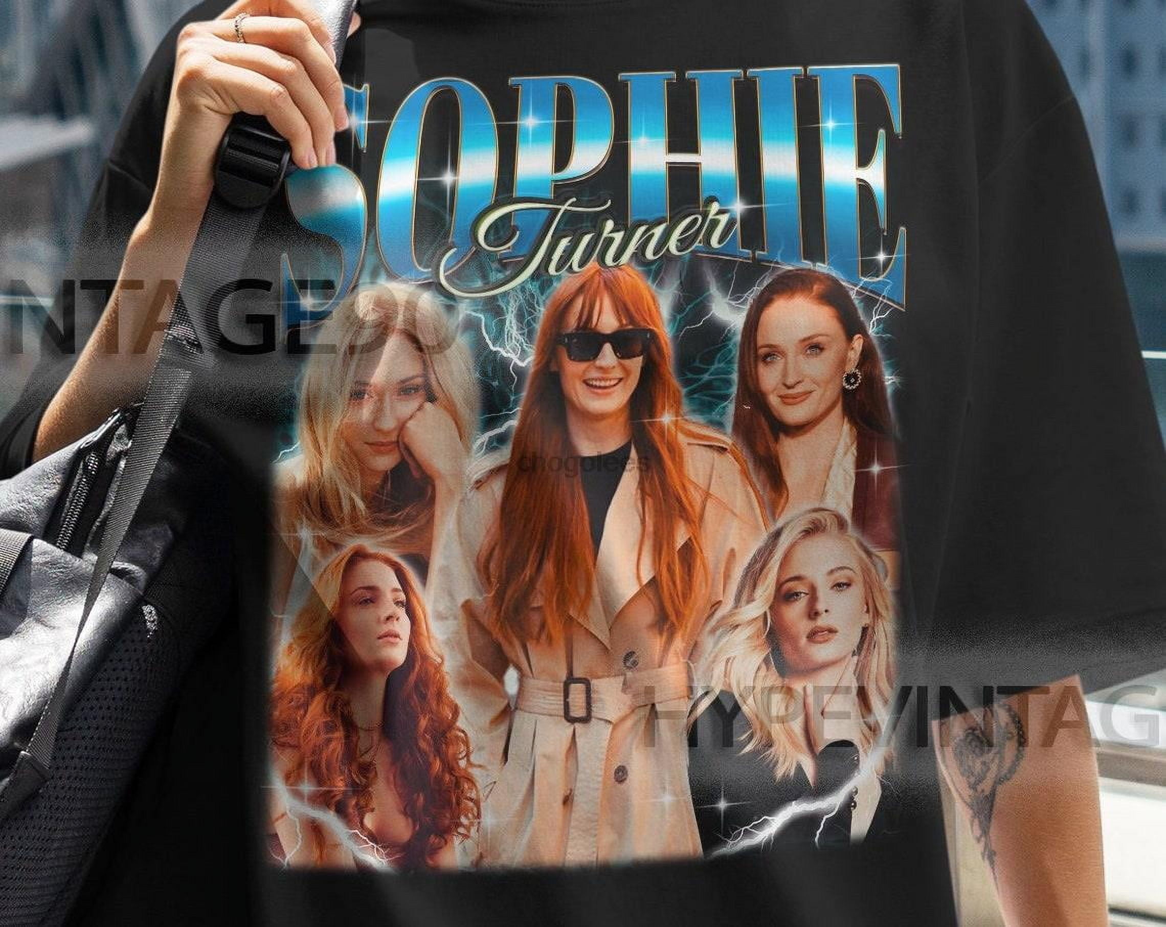 SOPHIE TURNER Vintage Shirt Sophie Turner Homage Actor Sophie Turner ...
