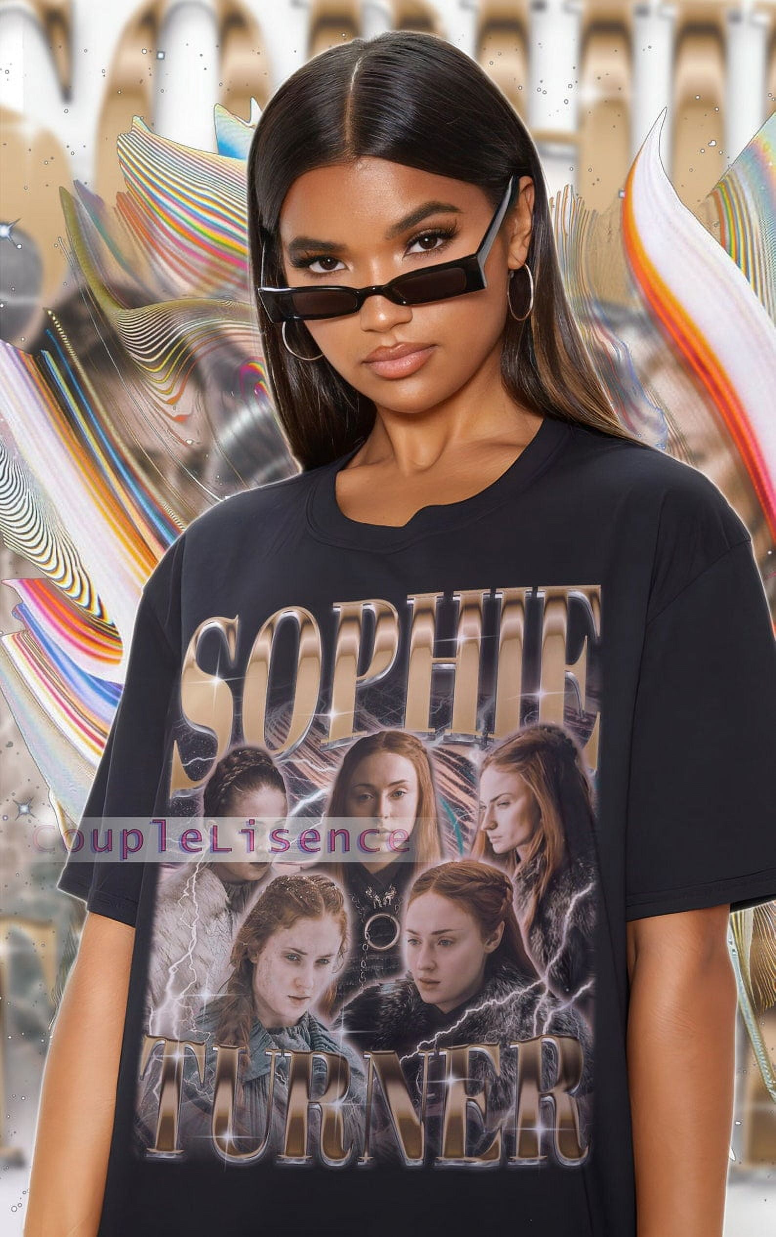 SOPHIE TURNER Vintage Shirt | Sophie Turner Homage Retro | Sophie ... SOPHIE TURNER Vintage Shirt | Sophie Turner Homage Retro | Sophie ...