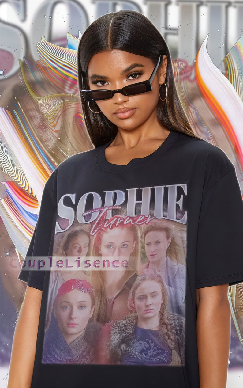 SOPHIE TURNER Vintage Shirt | Sophie Turner Homage Tshirt | Sophie ...