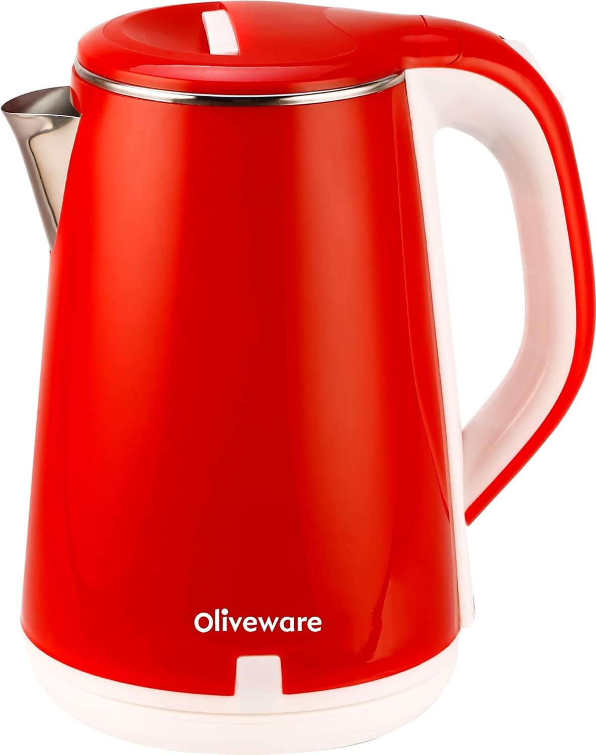 SOPL-OLIVEWARE King Electric Kettle, Stainless Steel with 2.5 Liter ...