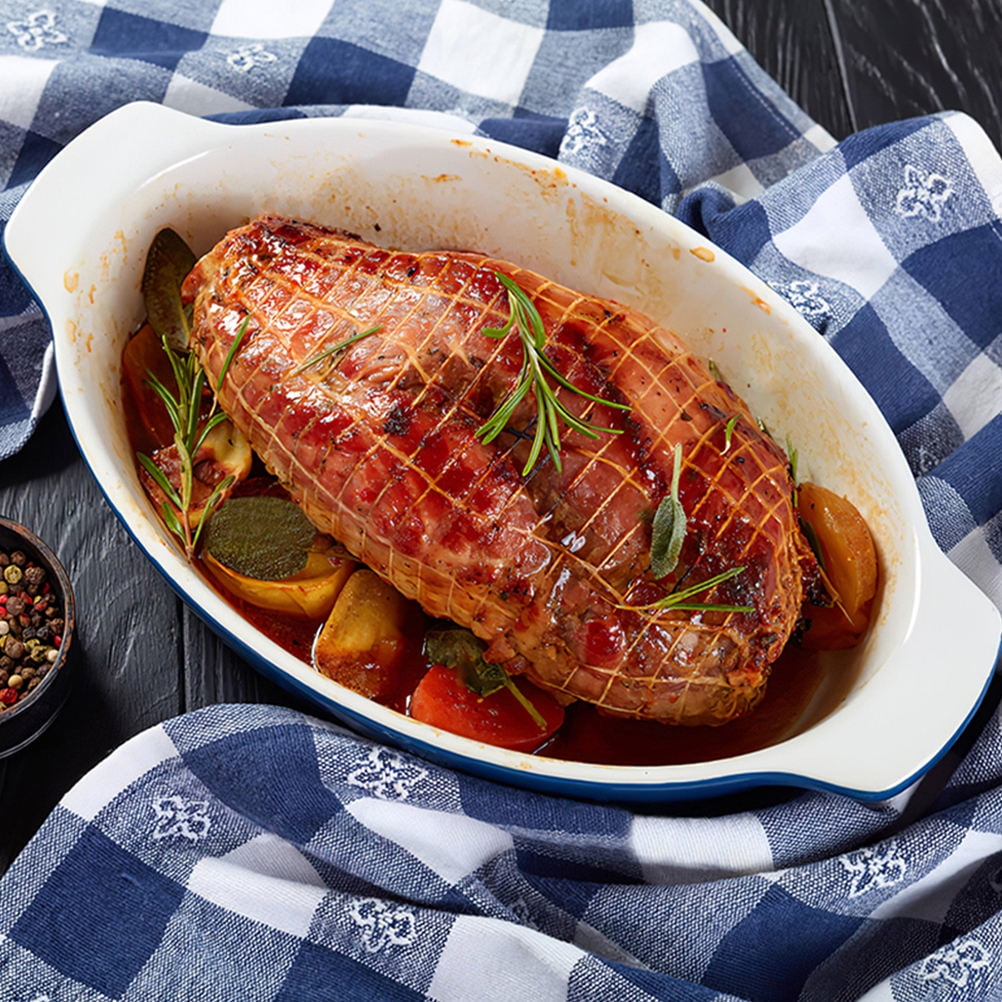 SOPOTUTU 1 Roll Elastic Meat Netting Mesh Bag For Even Roasting And ...