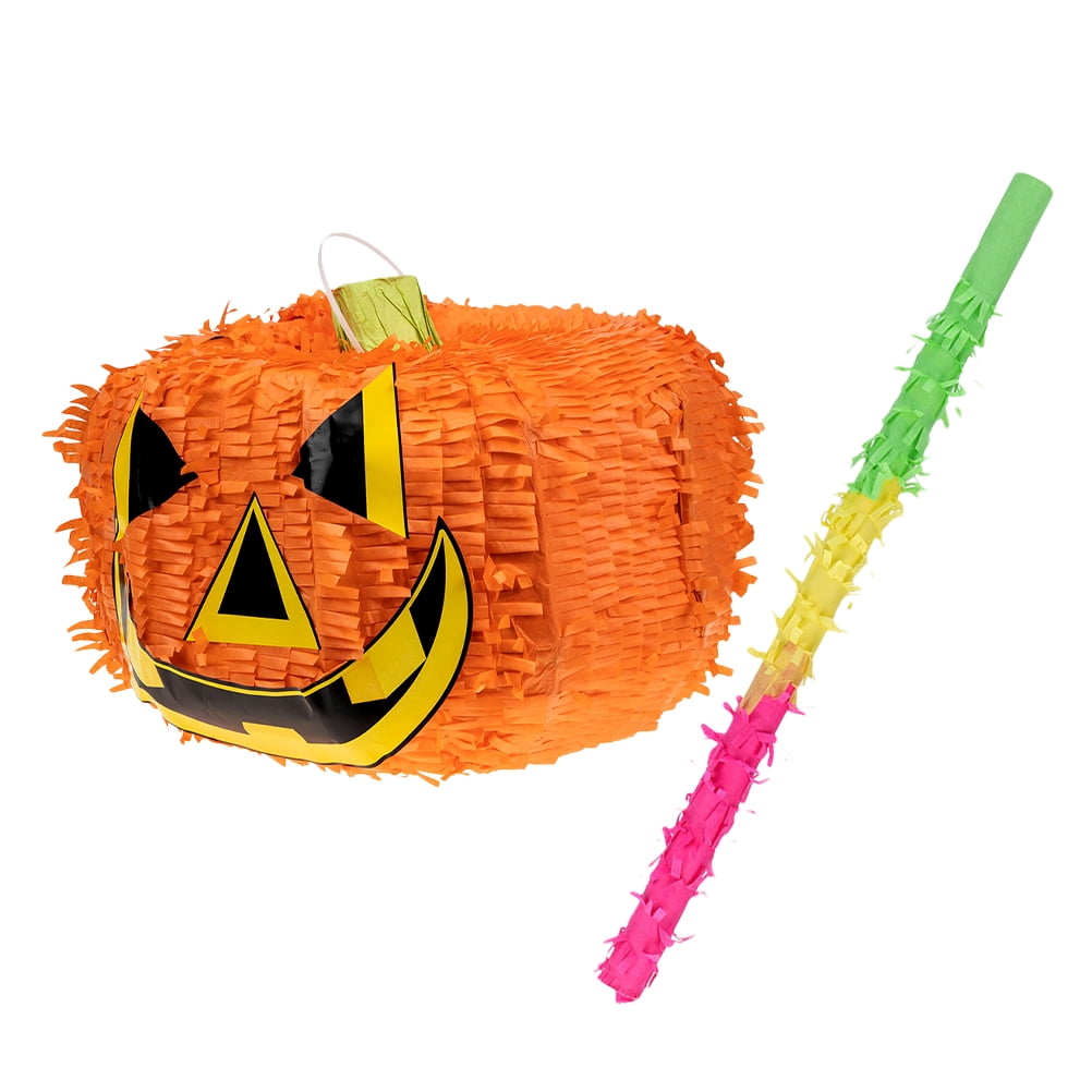 SOPOTUTU 1 Set Pumpkin Pinata Orange Paper Decoration For Children ...