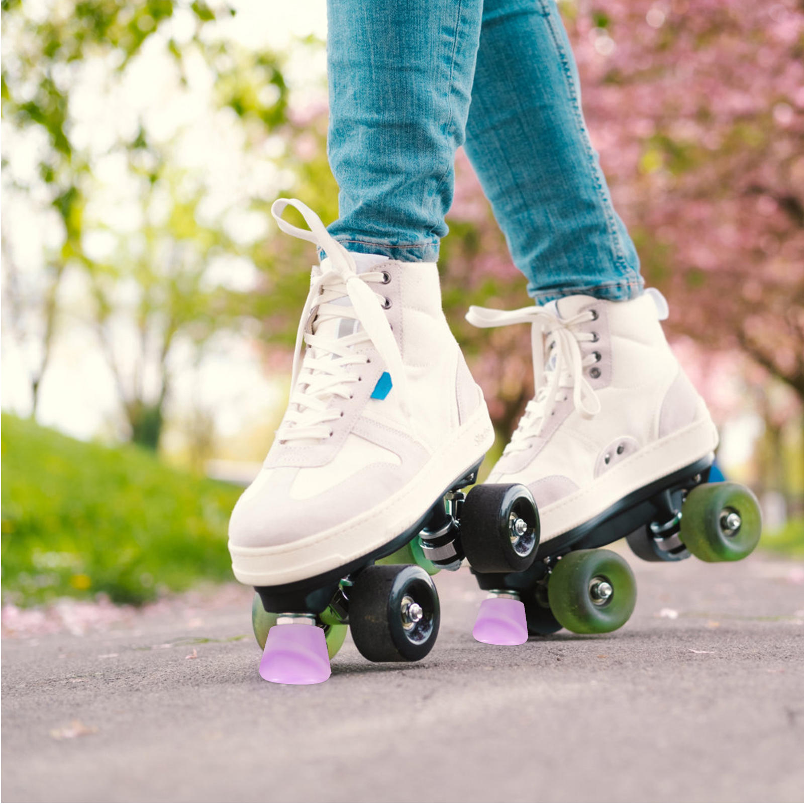 SOPOTUTU 1 Set Replacement Roller Skate Toe Stops for Skating ...