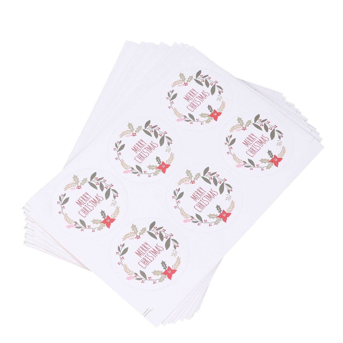 SOPOTUTU Christmas Sealing Decorating Stickers 10 Sets Multi Color ...