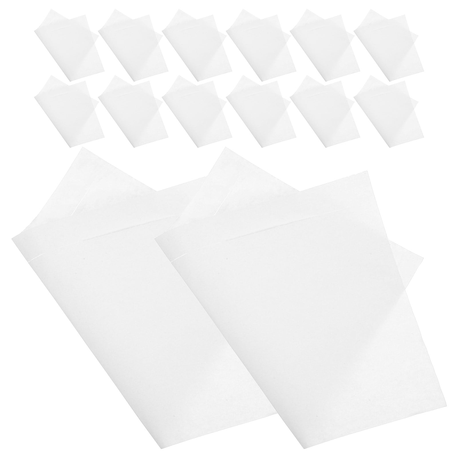 SOPOTUTU 100Pcs Clear Plastic Shipping Label Sleeves for Packing Slips ...